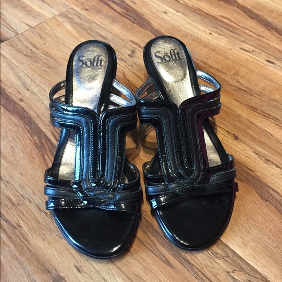 Sofft | Shoes | Sofft Black Sandals | Poshmark